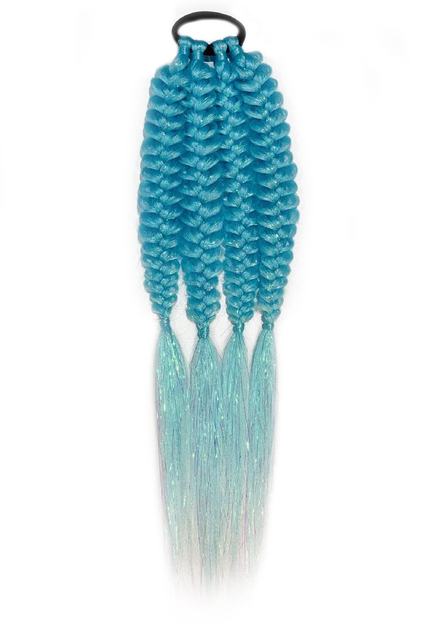 Mermaid Braid 45cm - Mint - Miss Majesty